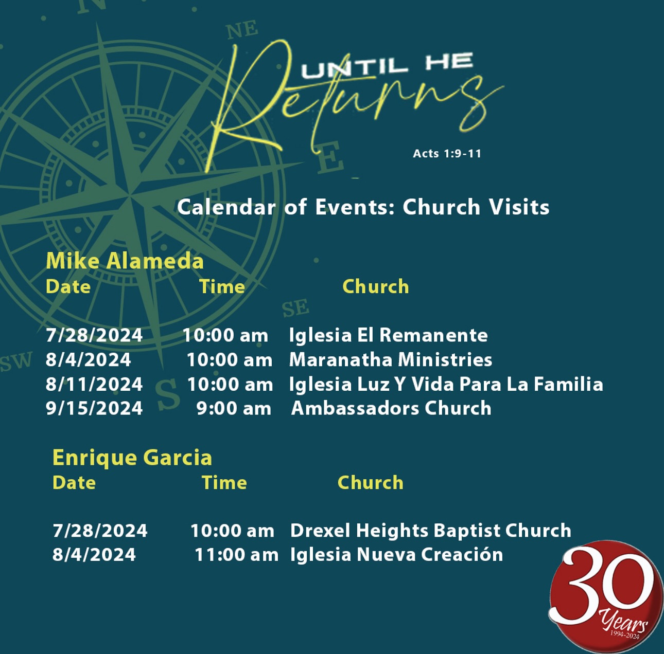 Men's Retreat - Corazon Ministries